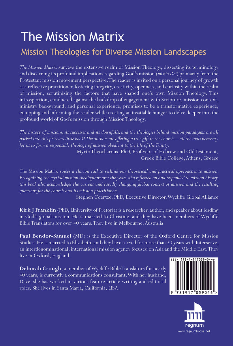 The Mission Matrix – Regnum Books
